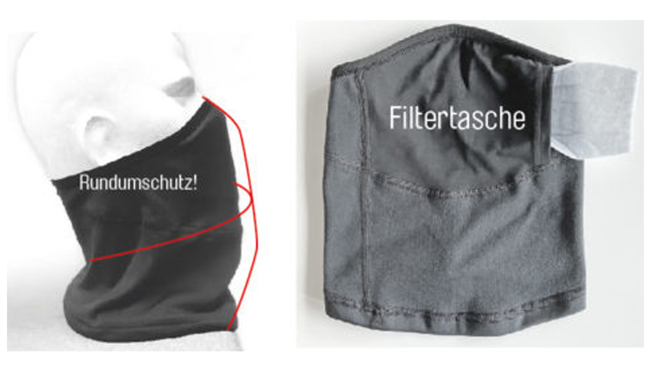 Tube Mask - mit Filter | Flying Center Oberwallis